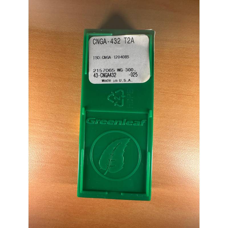 Greenleaf Ceramic Insert - CNGN-432 T2A WG300
