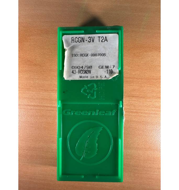 Greenleaf Round V-Bottom Insert - RCGN-3V T2A Gem-7