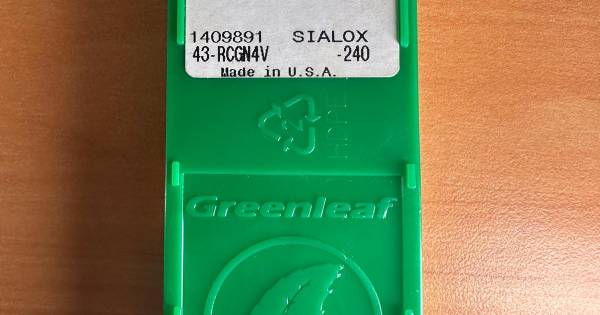 Greenleaf Insert - RCGN-4V T1 SIALOX