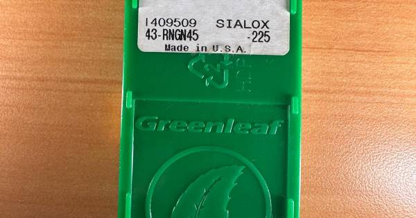 Greenleaf Insert - RCGN-45A SIALOX