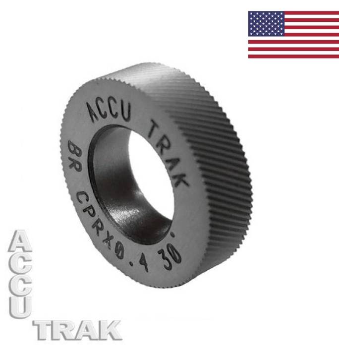 Accu Trak "CP" Series Metric Cut Type Knurls Circular Pitch Hi-Cobalt Steel