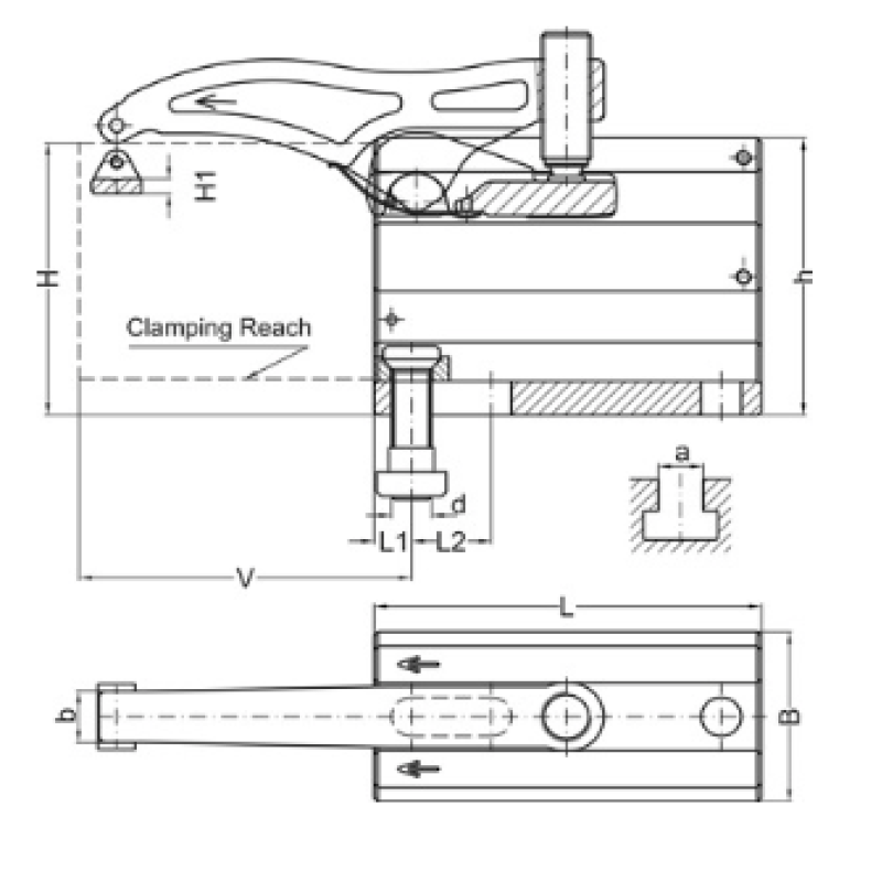 Lenzkes Multi Quick 134 Series 8 Clamp