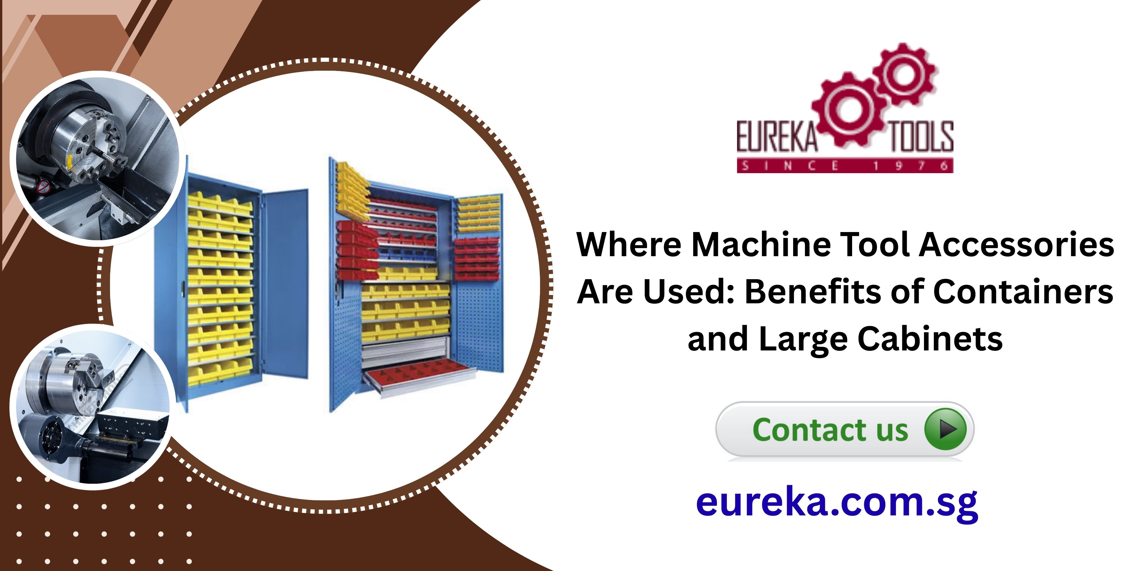 Containers and Large Cabinets | Machine Tool Accessories - Eureka Tools