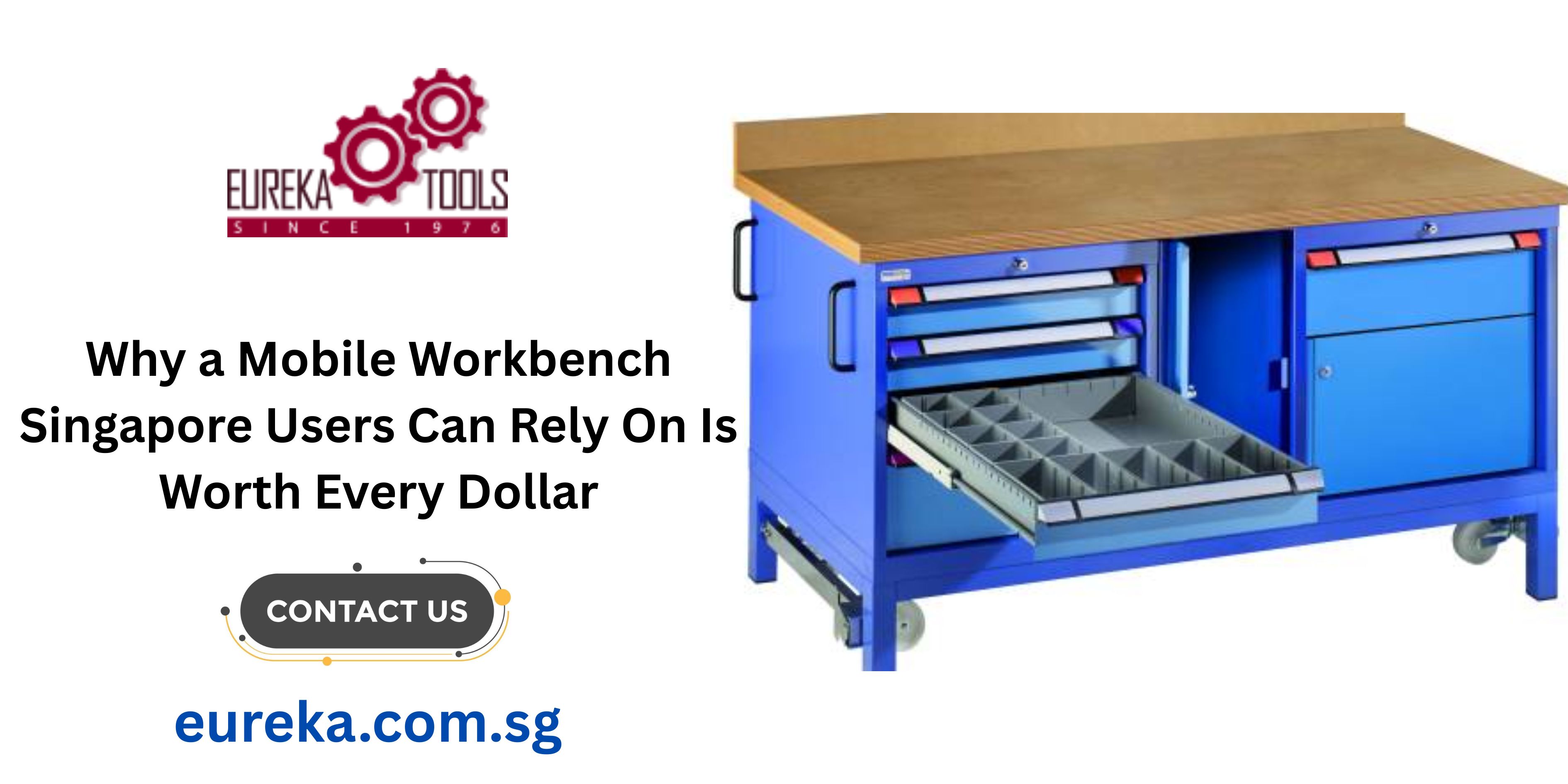 Heavy-Duty Mobile Workbench Singapore | Lockable, Custom, Durable ...